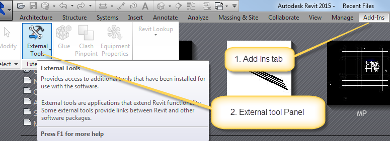 External Tools Addins, in Revit 2015 Student Version - Autodesk Community