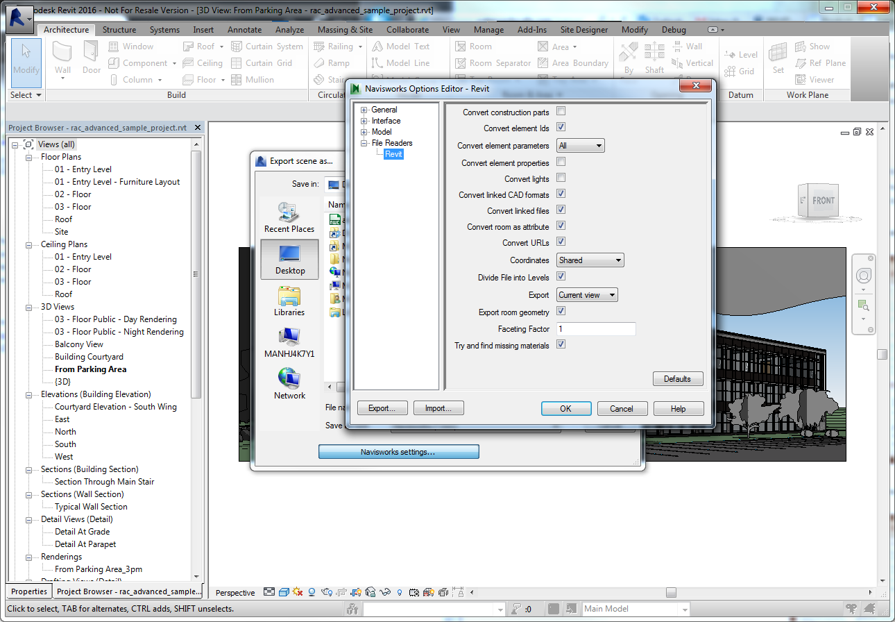 Solved: layer control in NWC output from Revit - Autodesk Community