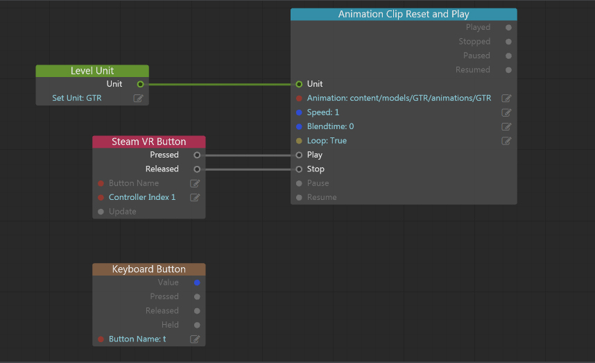 Steam Vr Button flow node questions - Autodesk Community