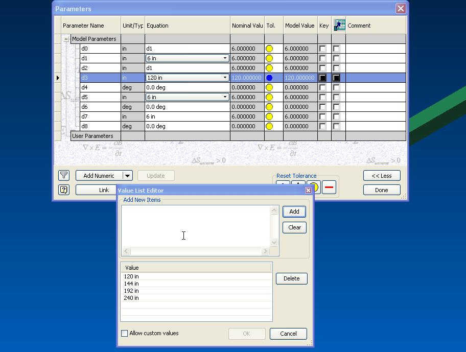 Parameters - Autodesk Community