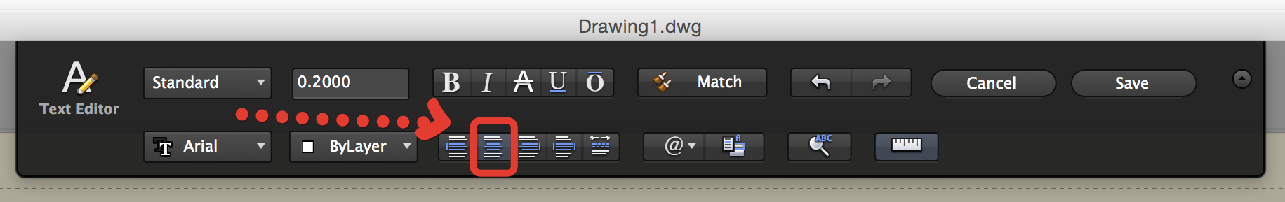 Solved: TEXT ALLIGNMENT - Autodesk Community