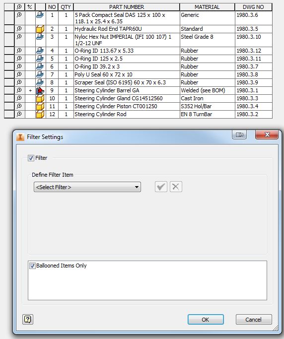 Parts List/Bill of Materials for Sheet rather than Assembly - Autodesk ...