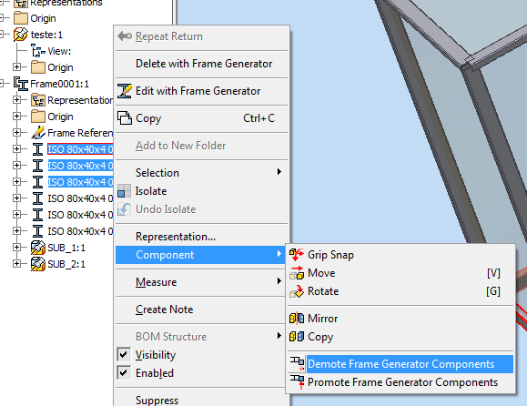 sub assemblies in frame generator - Autodesk Community