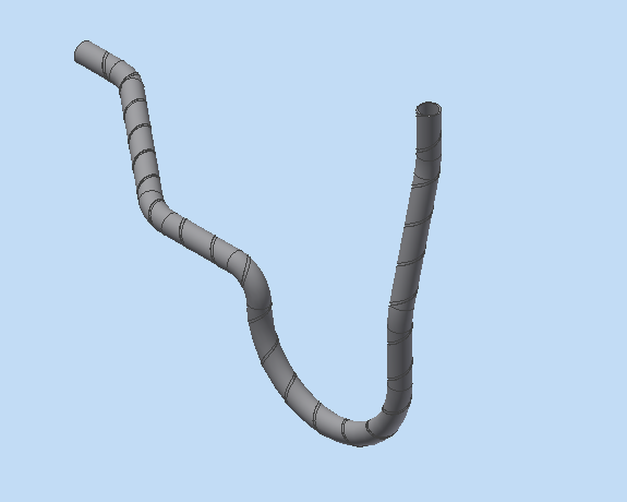 Solved Spiral Cut Along Sweep Path Autodesk Community 