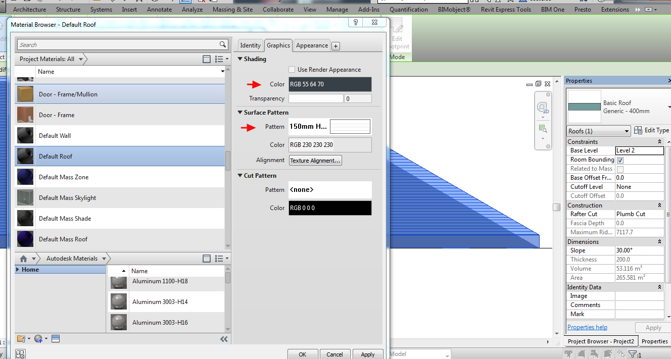 Solved: Pattern on colored surface - Autodesk Community