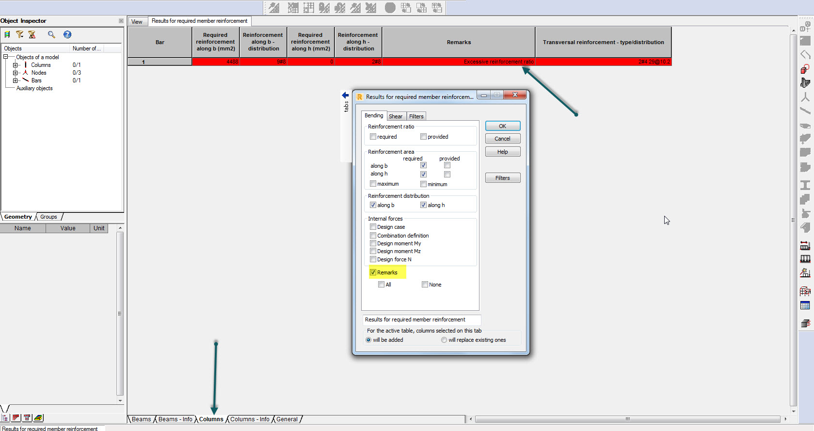 Reinforcement errors and warnings - Autodesk Community