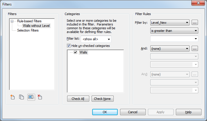 Solved: Filter visibility and filter-based selection - Autodesk Community
