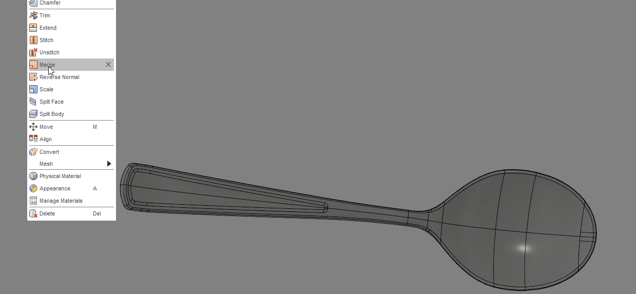 Solved: Bowl of a spoon - Autodesk Community