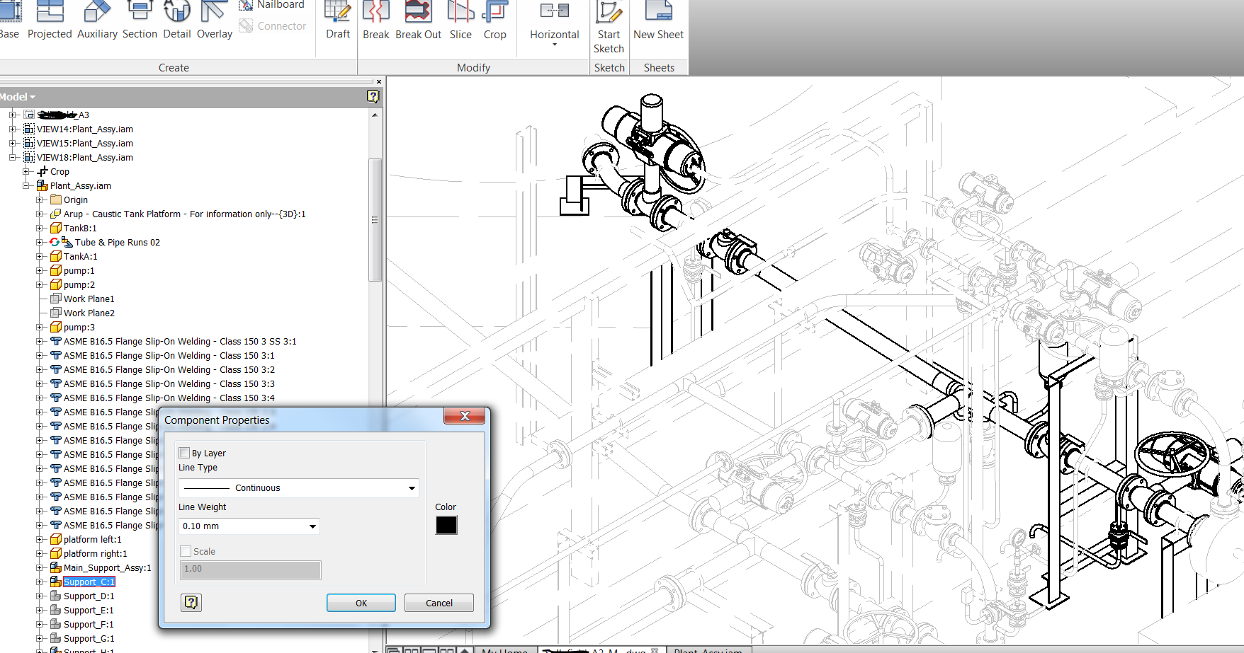 Component display in drawing views - Autodesk Community