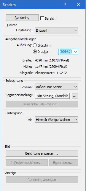 RENDERING OUTPUT SETTINGS - Autodesk Community