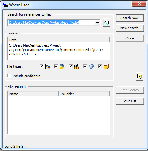 Solved: Design assistant – Where used - Autodesk Community