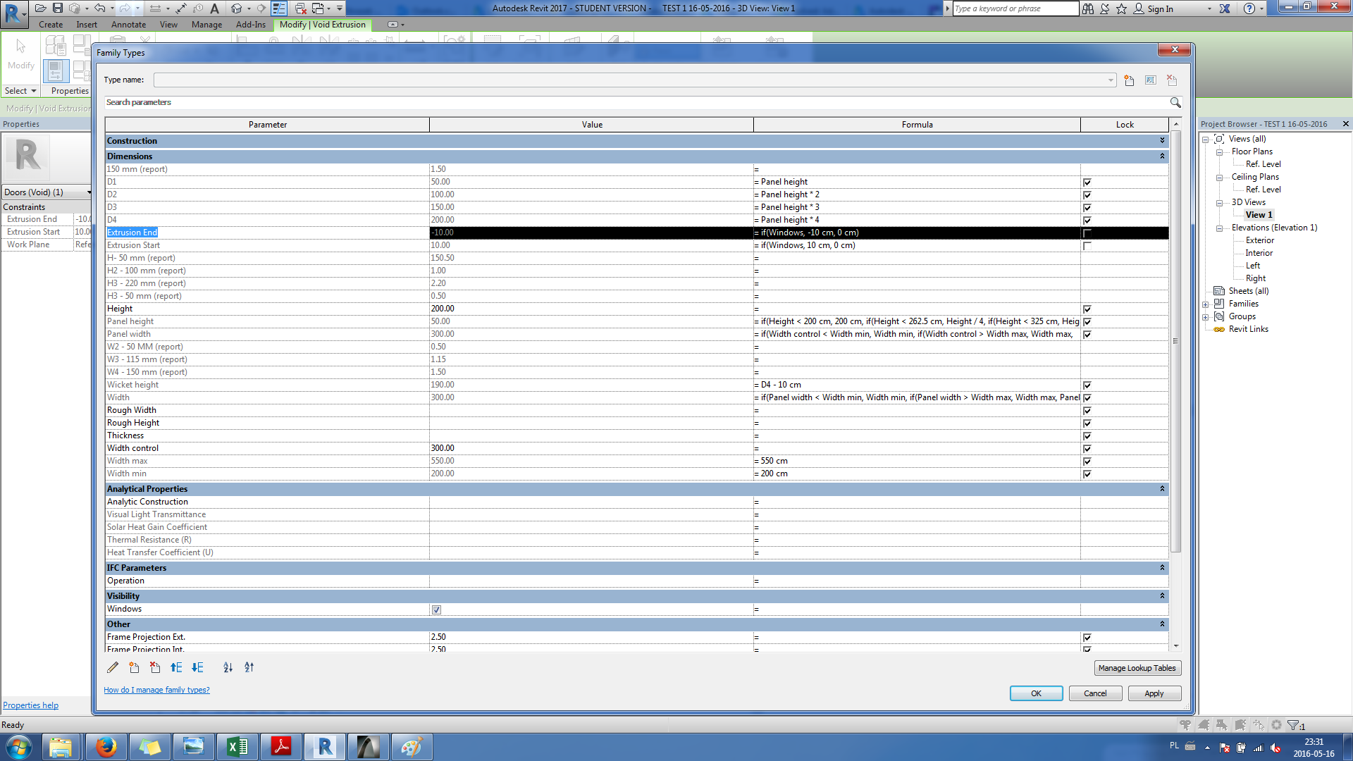 Solved: Void visibility combinations - Autodesk Community
