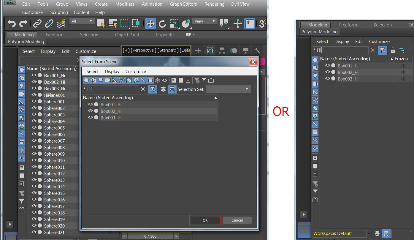 Solved: 2017 Select from scene, wildcards BROKEN - Autodesk Community