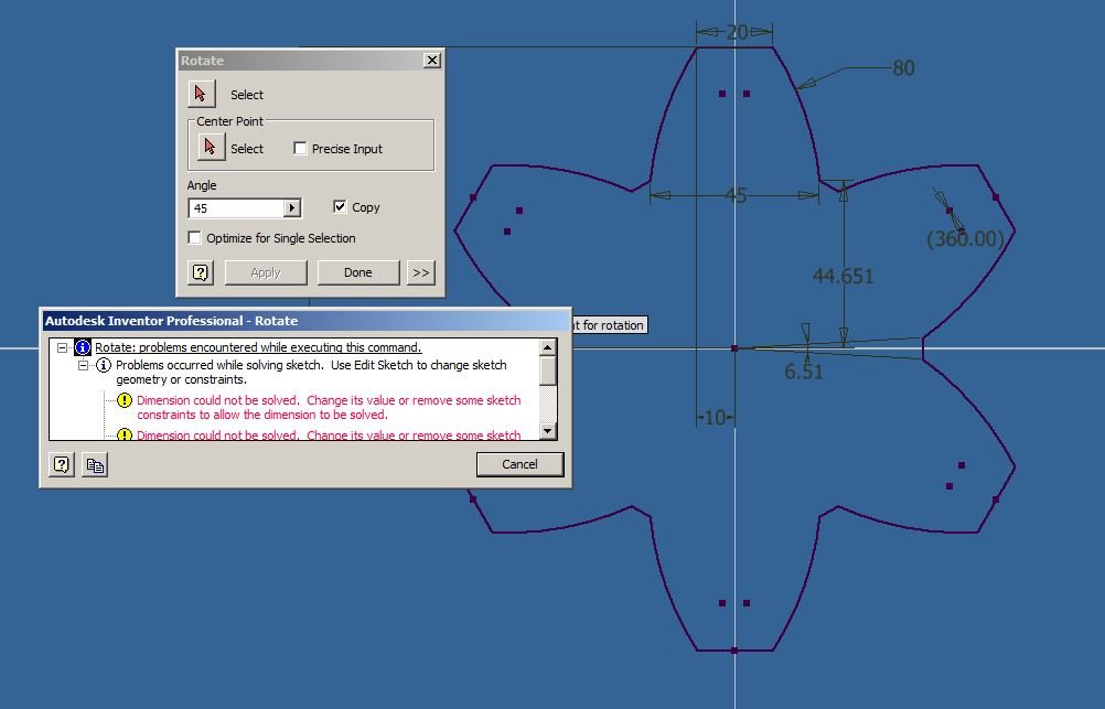 Solved Rotating A Sketch Autodesk Community