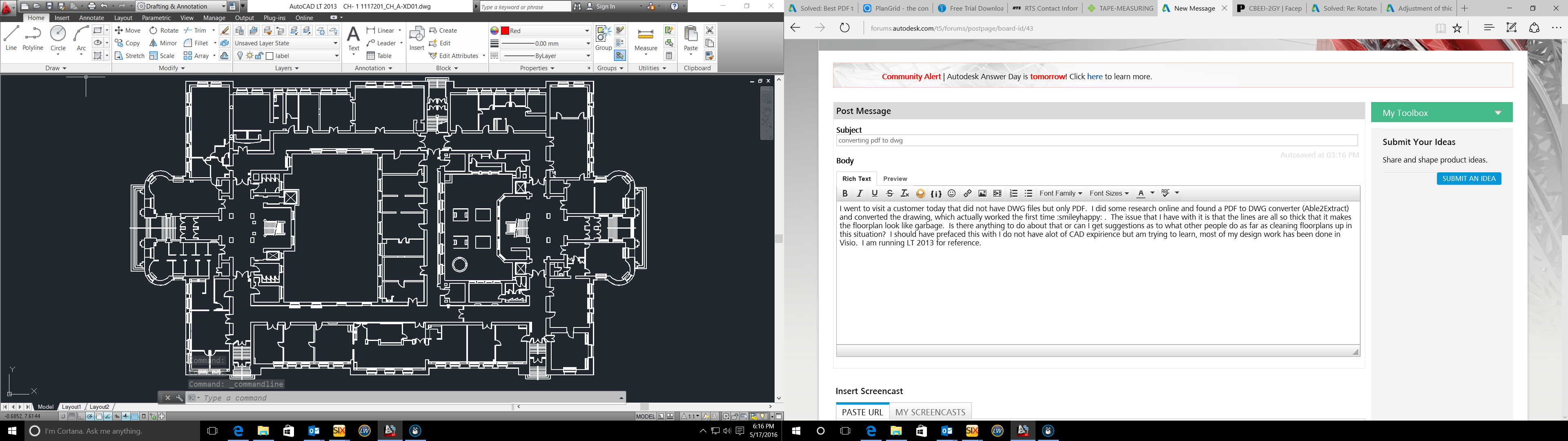 Solved: converting pdf to dwg - Autodesk Community