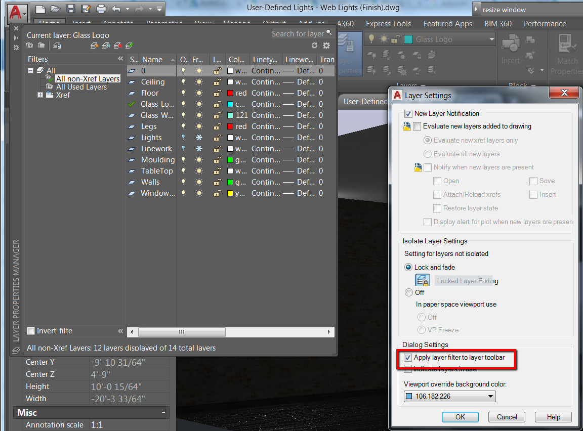 Solved: Layer pull down menu on the Ribbon versus layer filters on layer manager - Autodesk ...
