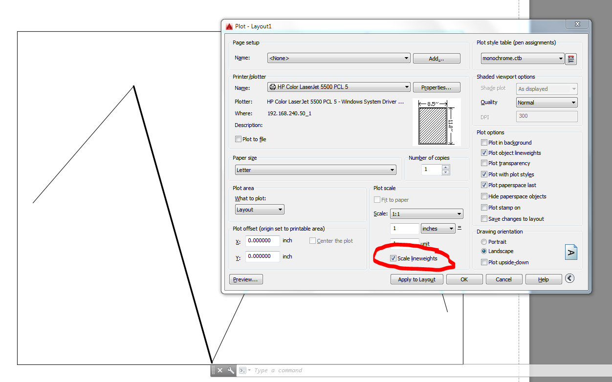 Solved Do Plot Styles Override All Other Lineweight Settings 