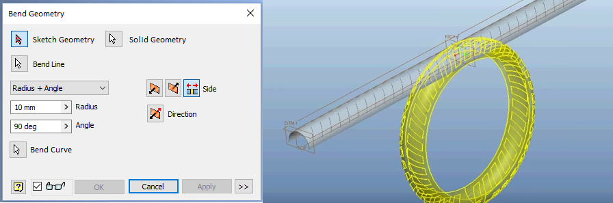 Bend Geometry - Autodesk Community