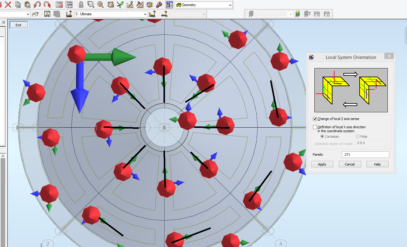 Solved: local panel direction in polar co ordinates - Autodesk Community
