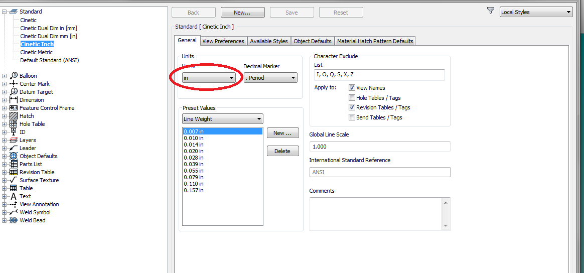Solved: inch part, inch idw export to acad dwg = metric views - Autodesk Community