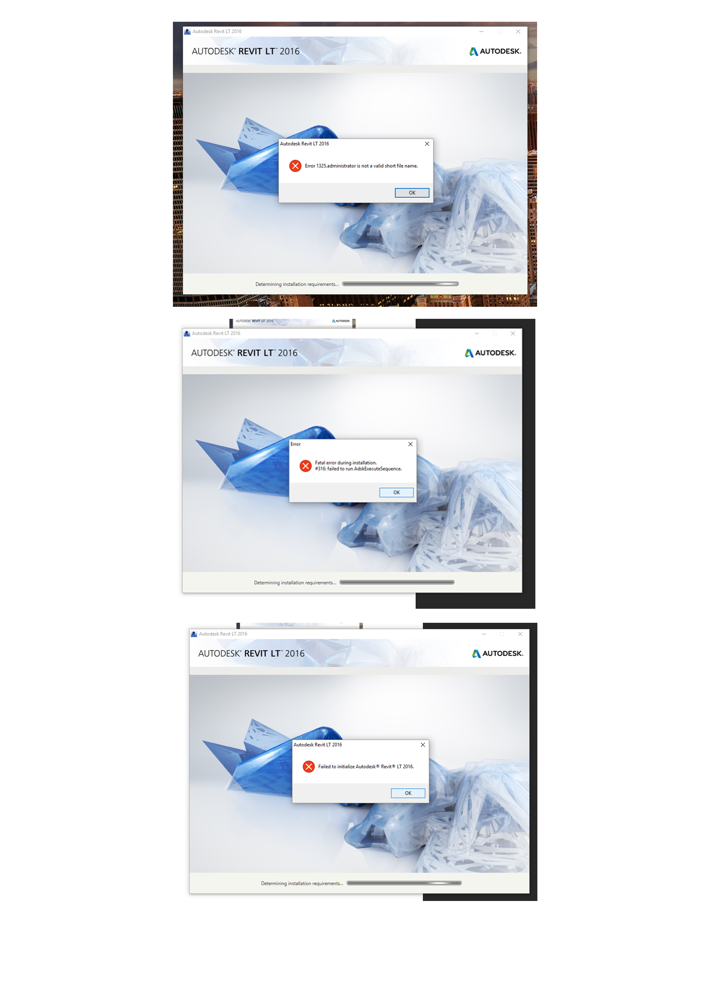 Error messages - Downloading Revit - Autodesk Community