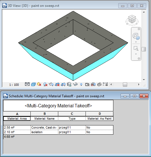 Solved: Paint on sweep - area problem - Autodesk Community