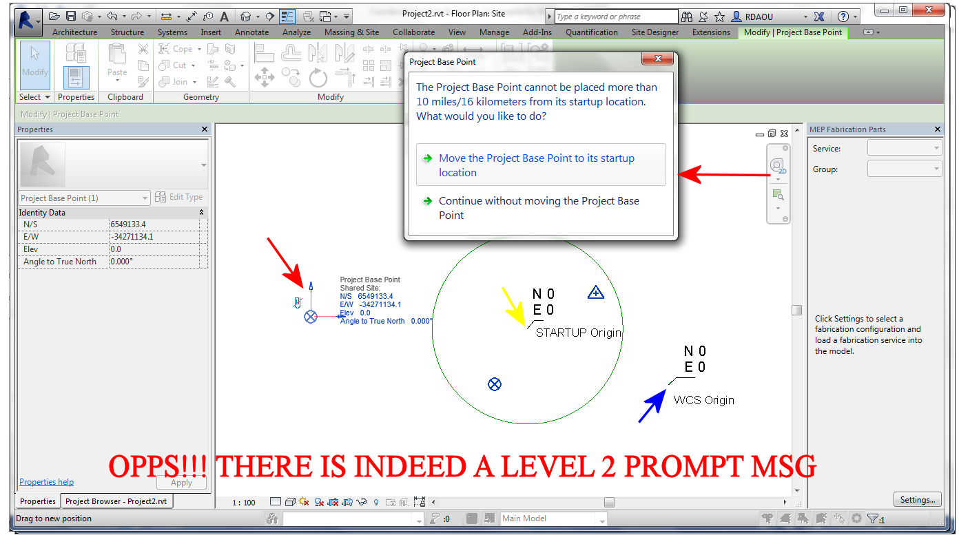 Solved: Revit Coordinate System and project site setup - Autodesk Community
