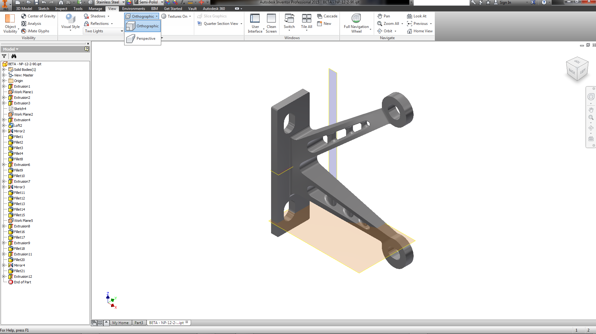 Change orthographic view - Autodesk Community