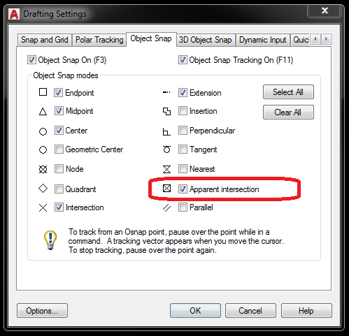 not Working OSNAP in GRID - Autodesk Community