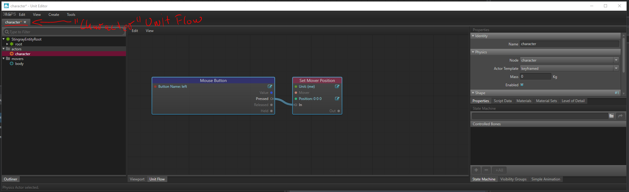 Solved: how to change camera in basic project F2mode by using player ...