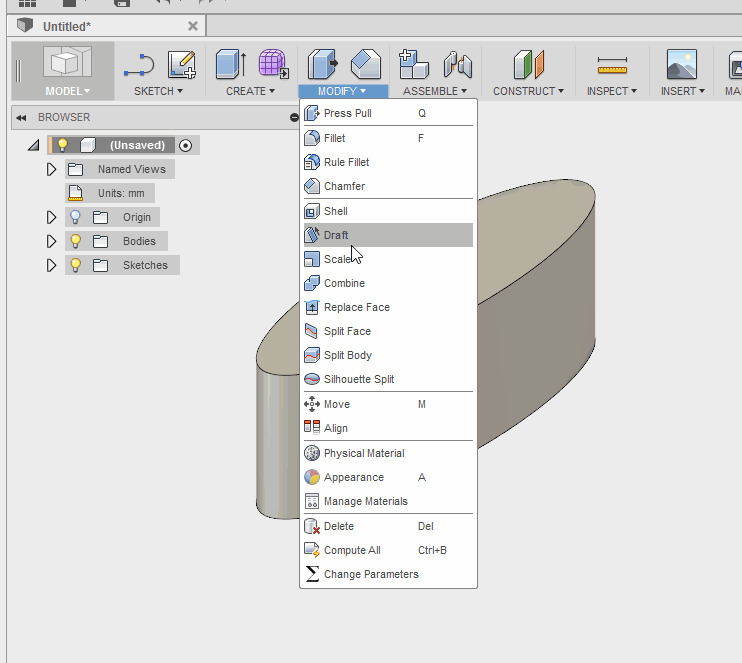 Solved: Draft will work on Cylinder but not Ellipse ? - Autodesk Community