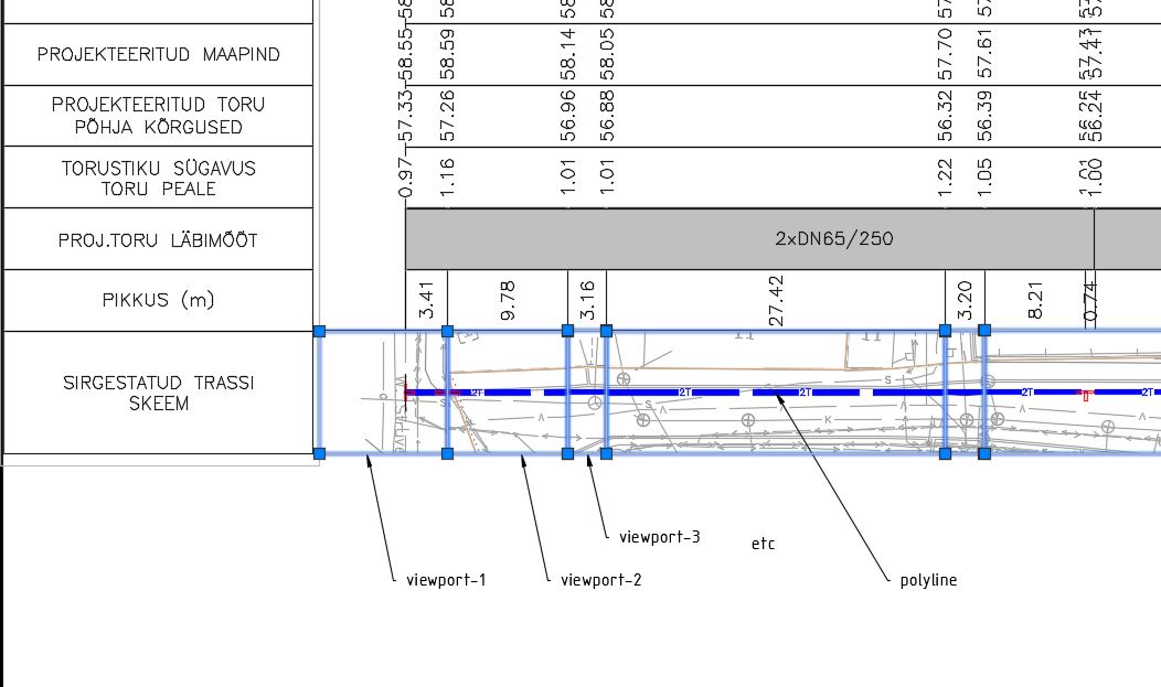 Solved: Straighten polyline with viewports - Autodesk Community