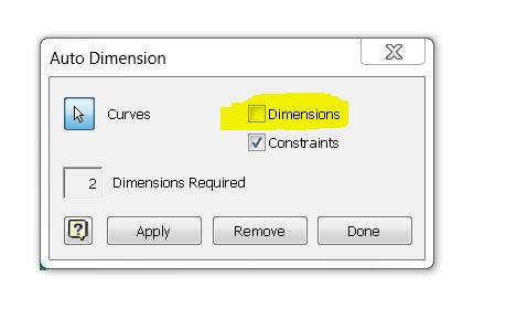Solved: Automatically dimension and constrain sketch - Autodesk Community