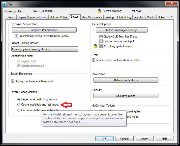 Extremely slow switching layout tabs in a large drawing with many (20 ...