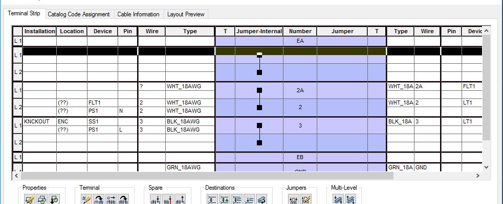 Solved Tse Cant Handle Multi Level Internally Jumpered Terminals Autodesk Community