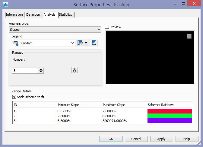 Surface slope analysis - Autodesk Community