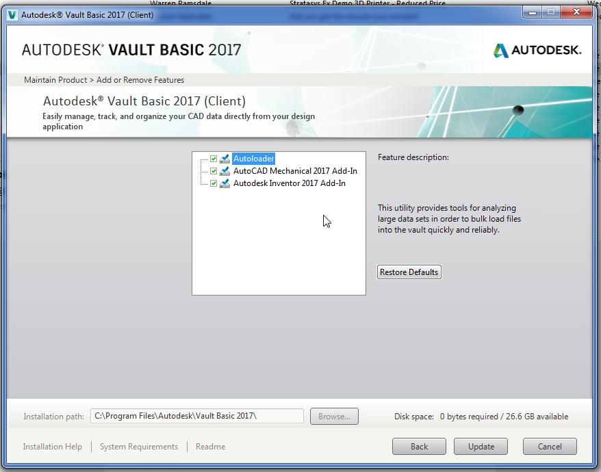 Solved: Vault Basic 2017 icons and menus not visible in applications - Autodesk Community