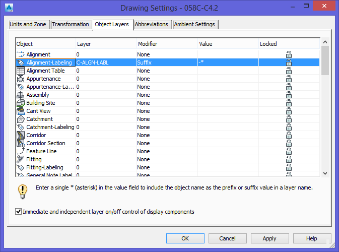 Solved: question about using alignment labels - Autodesk Community