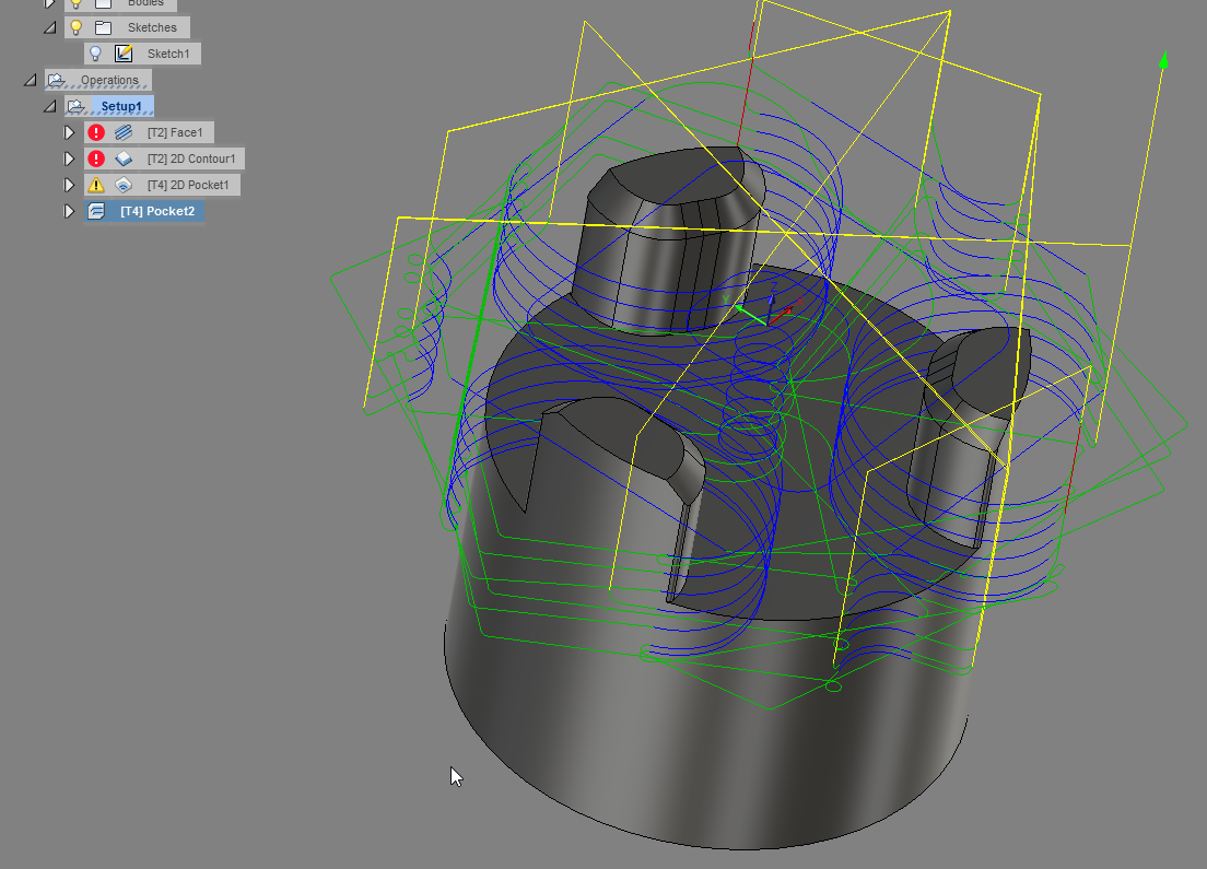 Open pocket selection issues. - Autodesk Community
