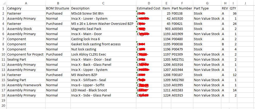 Export BOM with options - Autodesk Community