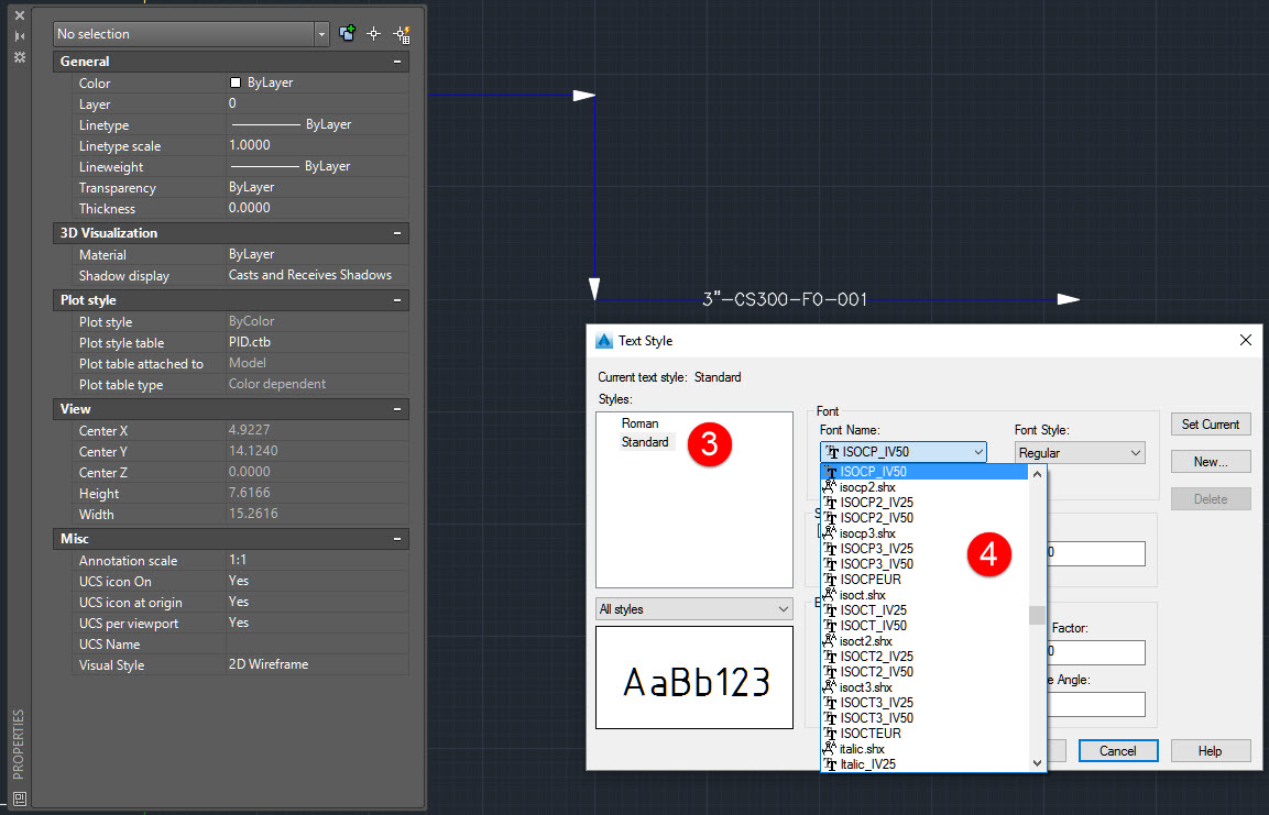 font for valve Tag, P&ID - Autodesk Community