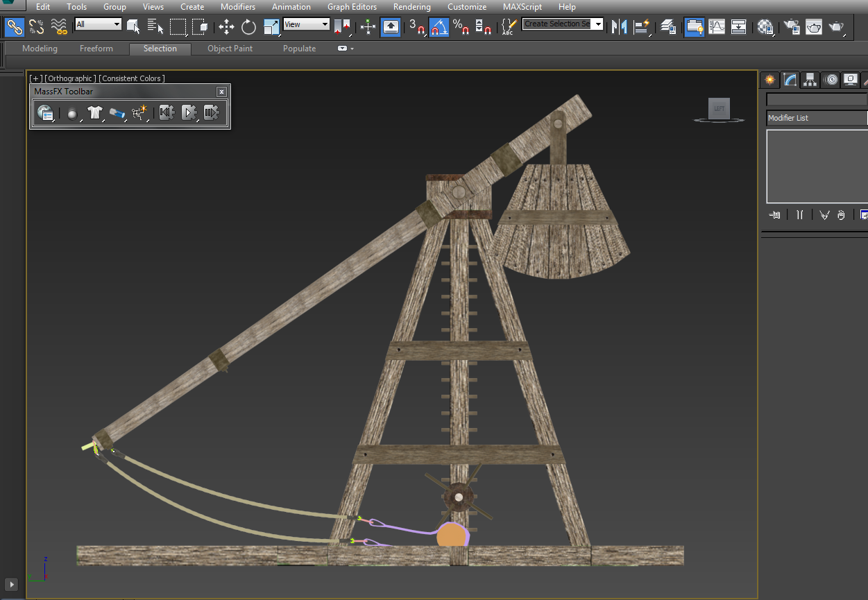 How to rig this Trebuchet? - Autodesk Community