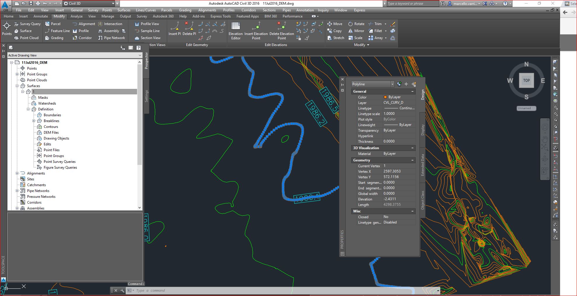 Solved: reference contours elevation - Autodesk Community