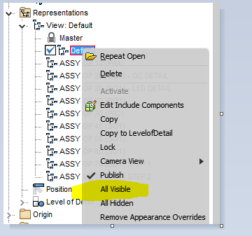 Part/Assembly Visibility - Autodesk Community