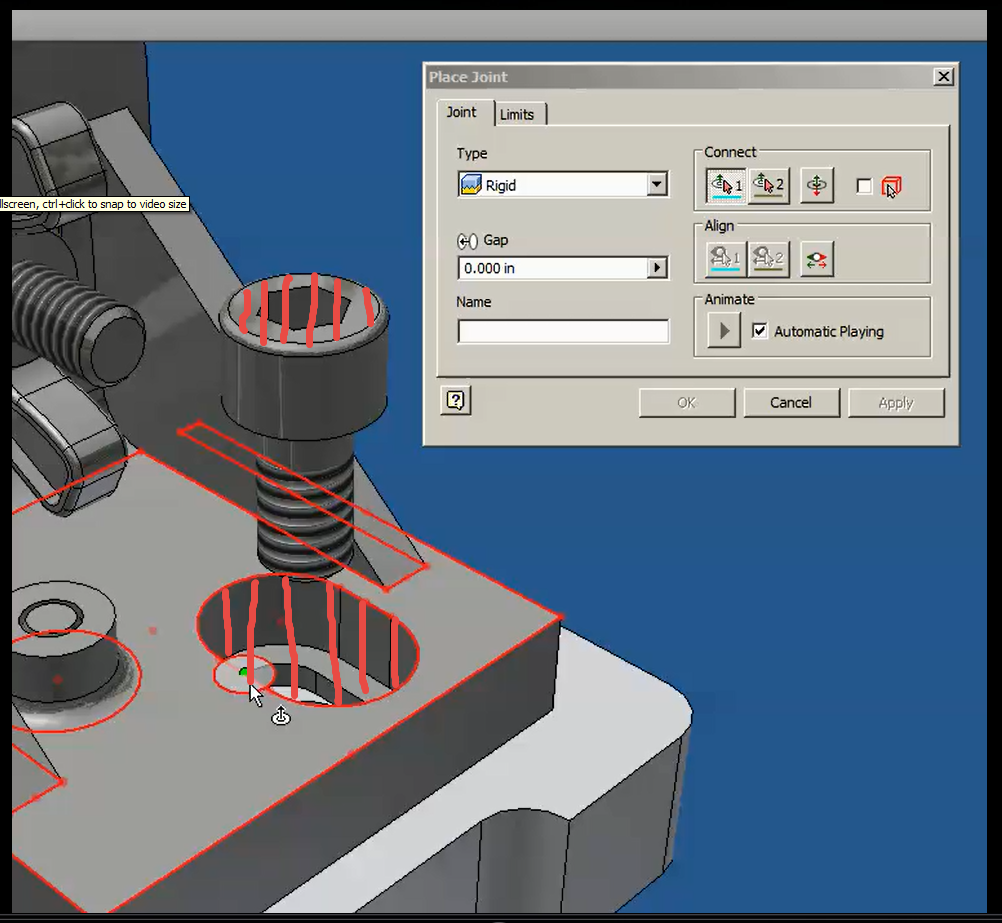 Solved: Slot and Screw - Autodesk Community