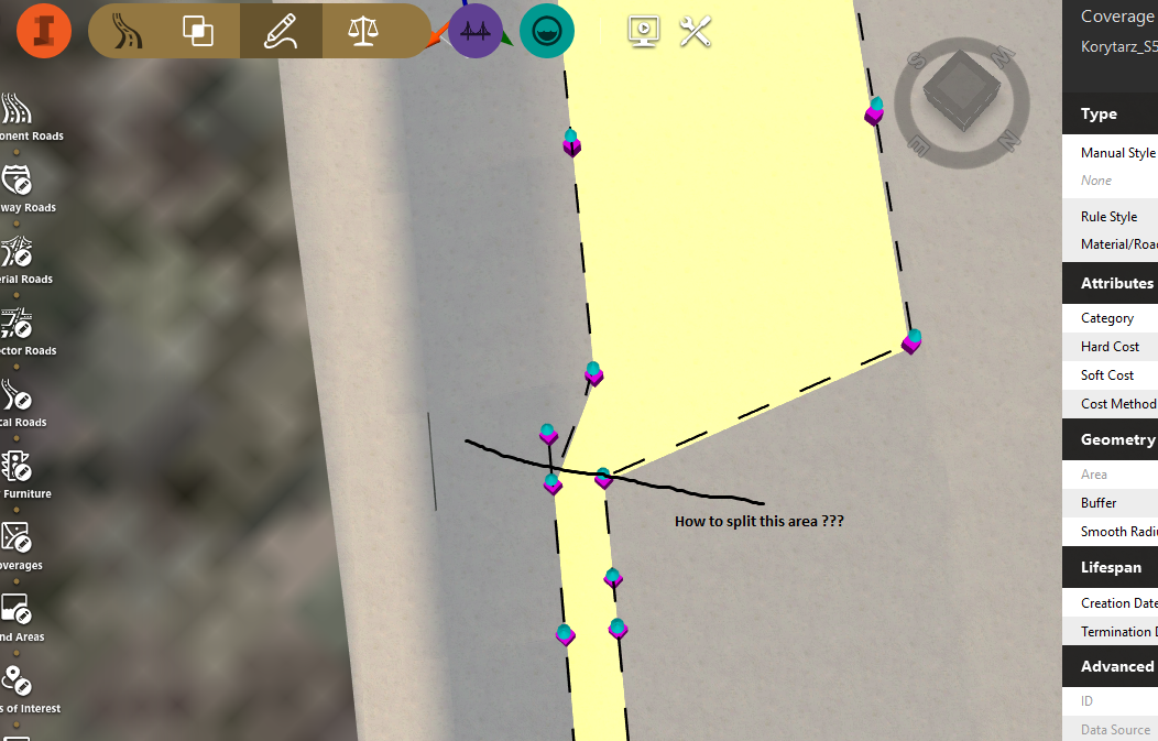 split coverage area how? - Autodesk Community