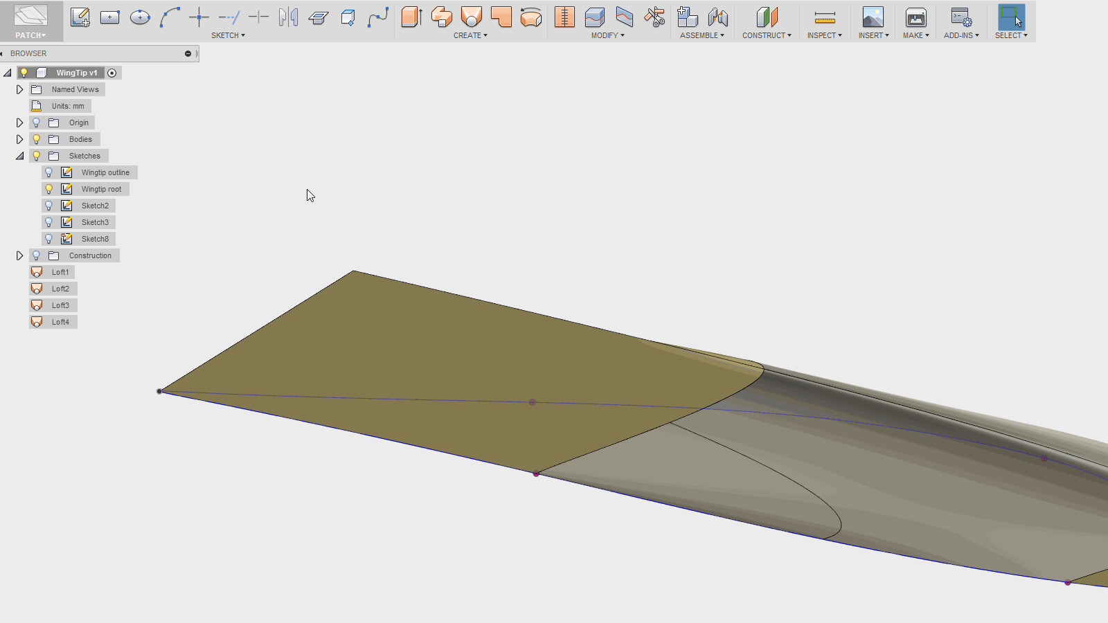 Solved: Lofting from intersecting edges - Autodesk Community