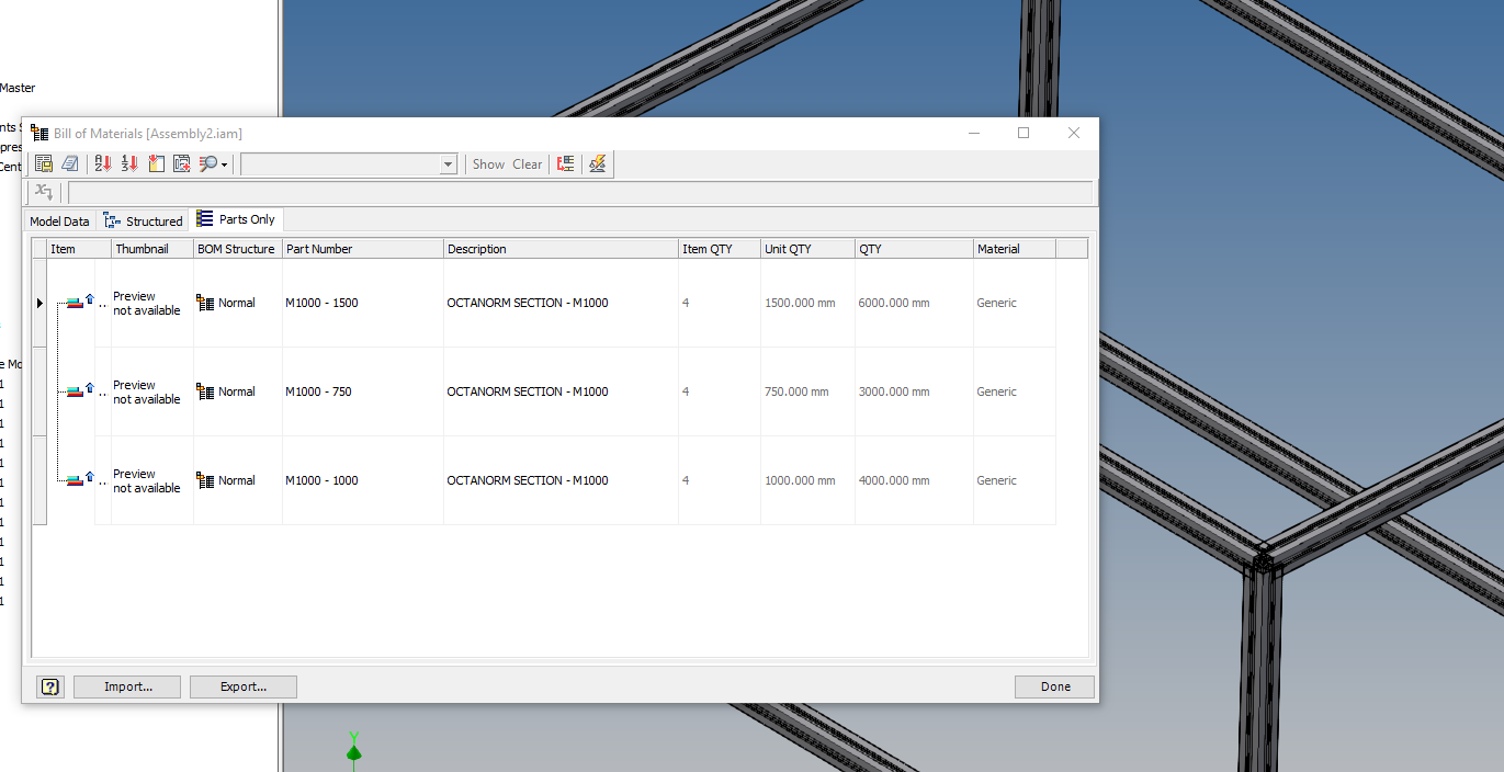 Solved: Frame Generator BOM QTY - Autodesk Community