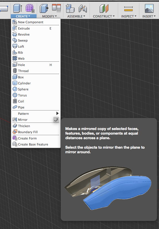 Solved: Mirror a mesh object - Autodesk Community