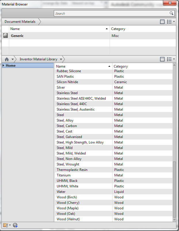 A more professional material library! - Autodesk Community